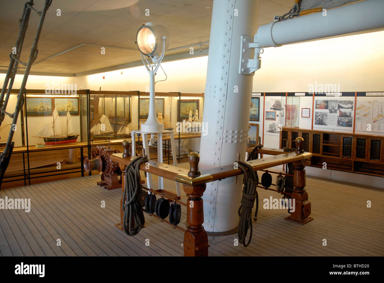 Maritime Museum, Sjofartsmuseum, Bergen, Norway Stock Photo - Alamy