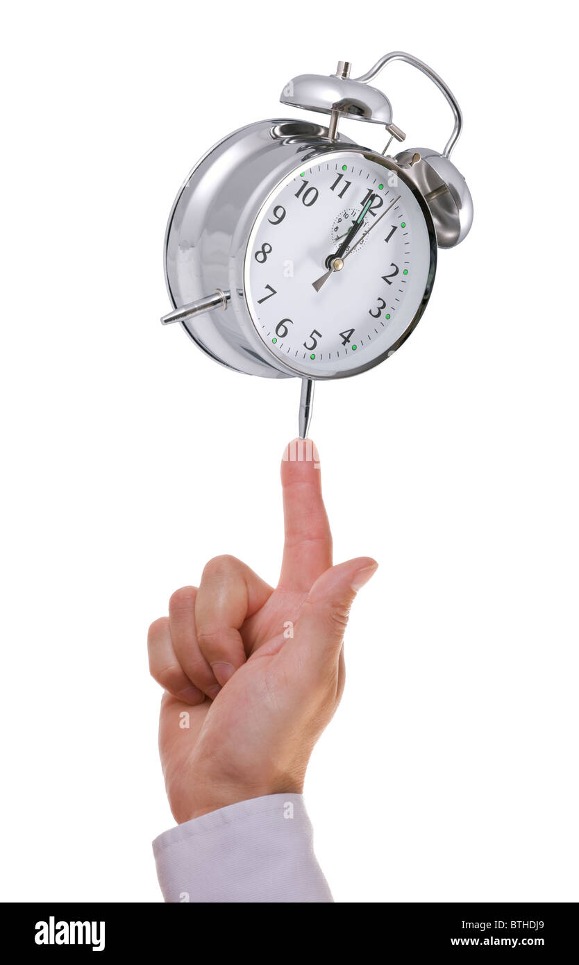 Finger clock hi-res stock photography and images - Alamy