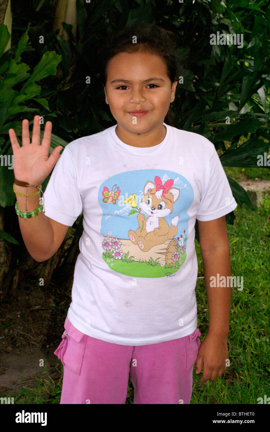 Honduran girl hi-res stock photography and images - Alamy