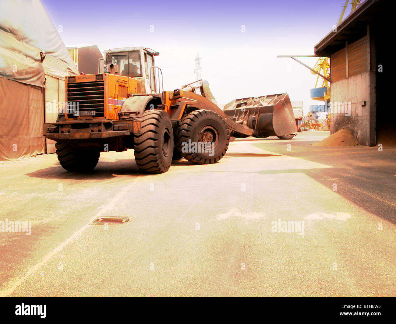 Bulldozer house hi-res stock photography and images - Alamy