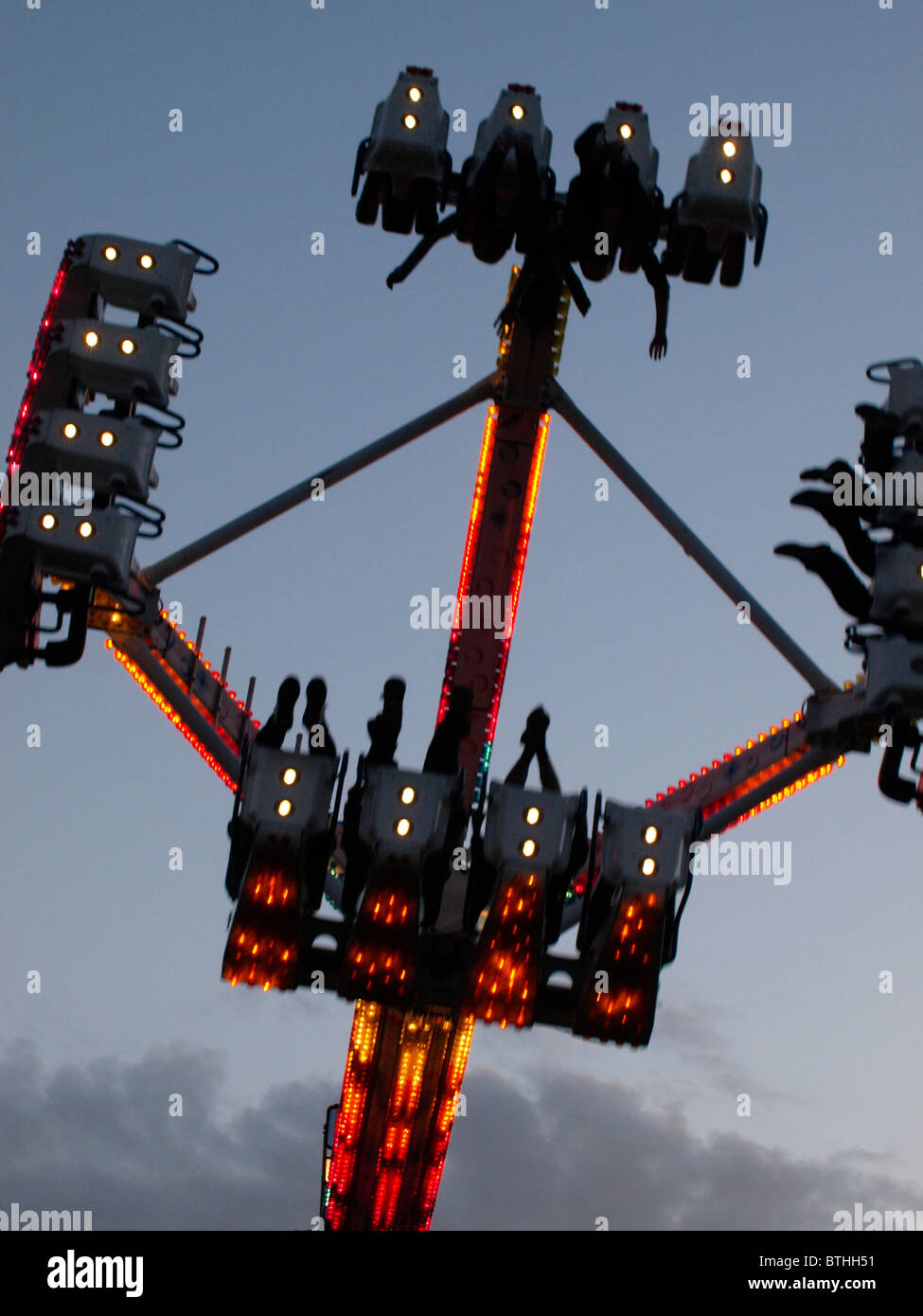 Fair ground ride, UK Stock Photo - Alamy