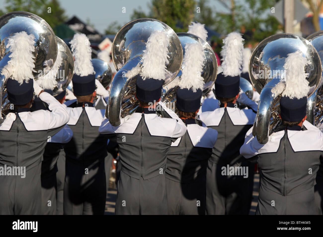 High school marching band in hi-res stock photography and images - Alamy