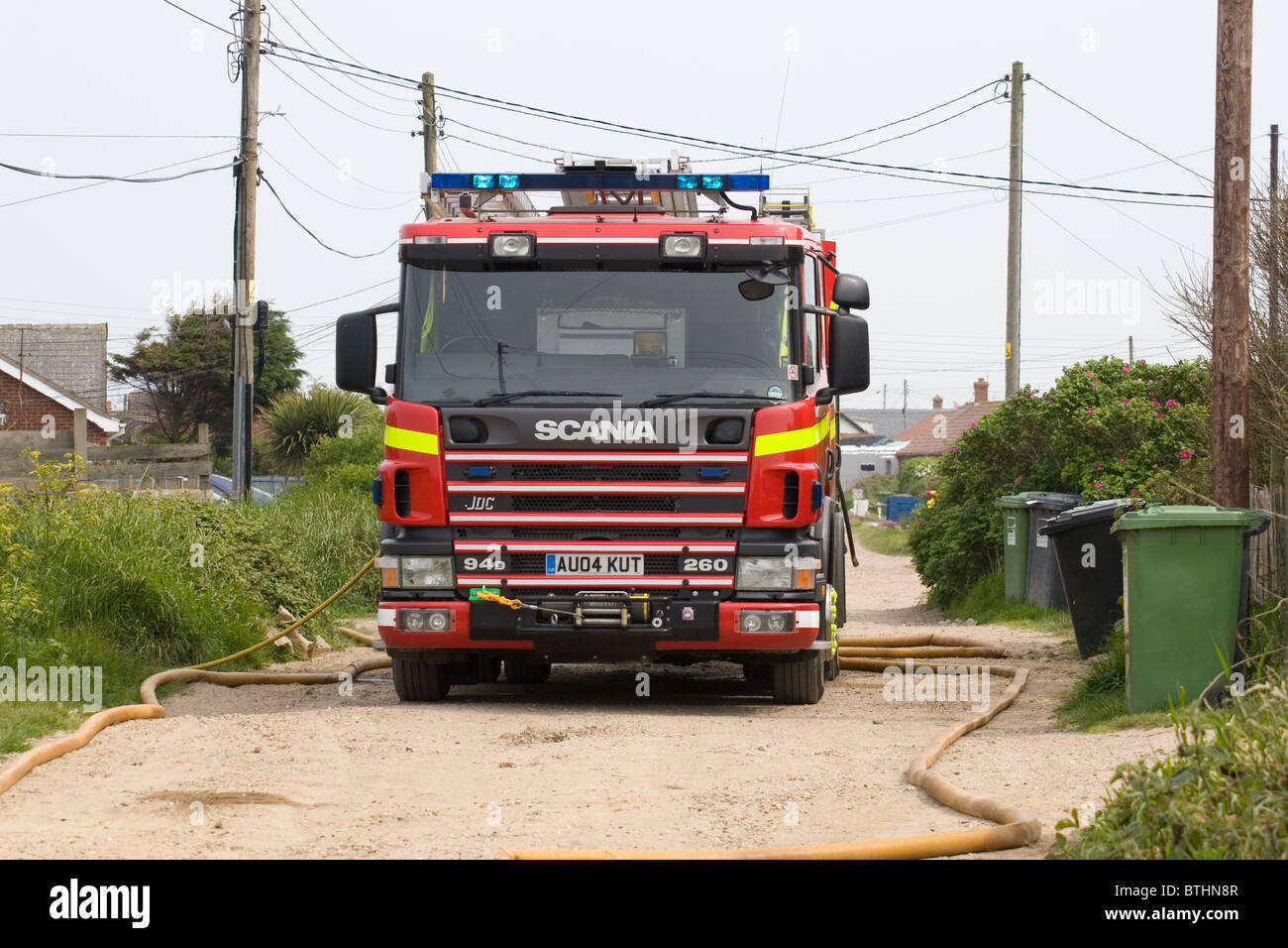 British Fire and Rescue appliance - fire engines - from Norfolk Fire ...