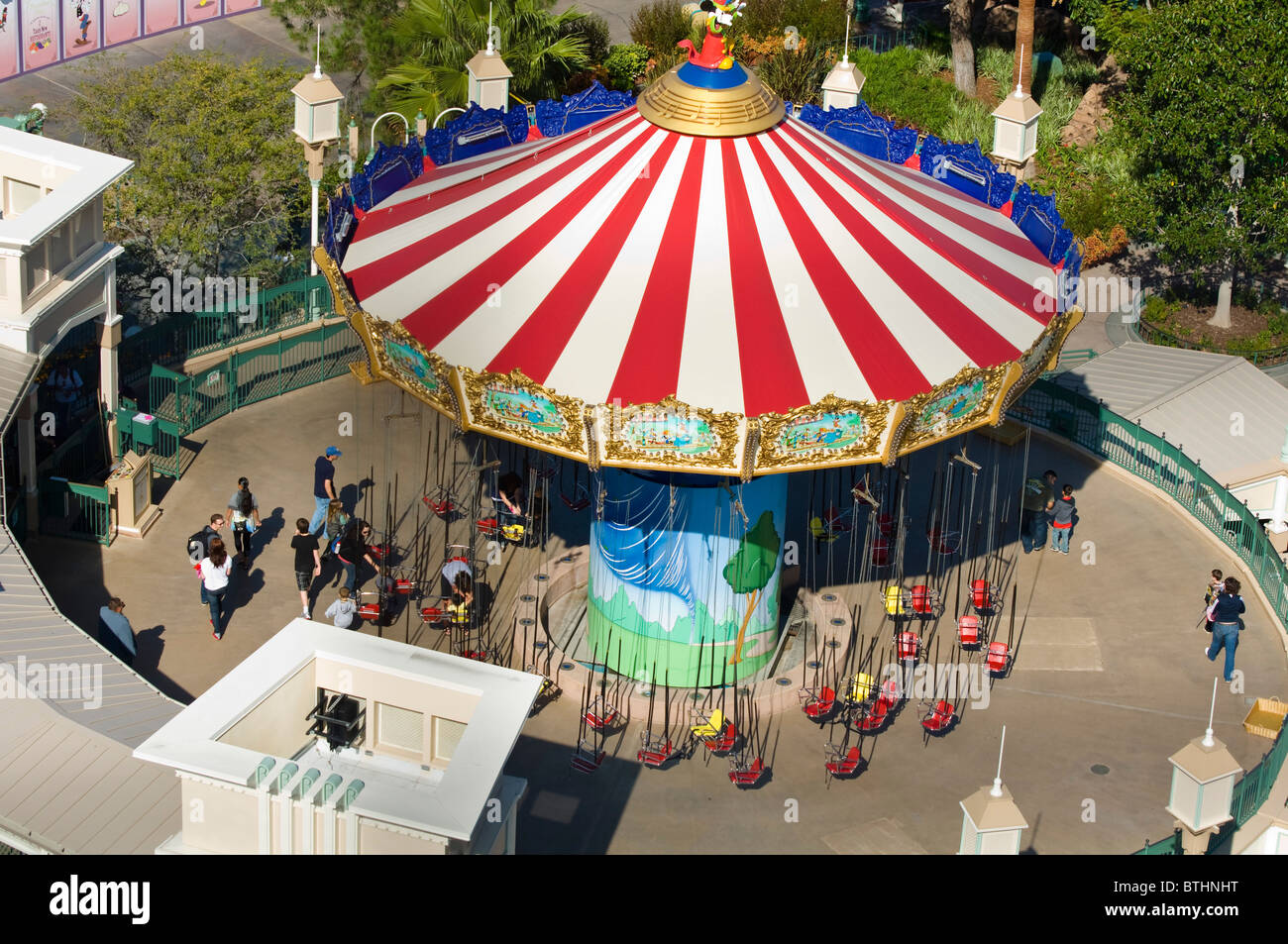 Carousel at Disneyland Amusement Park in California USA Stock Photo - Alamy