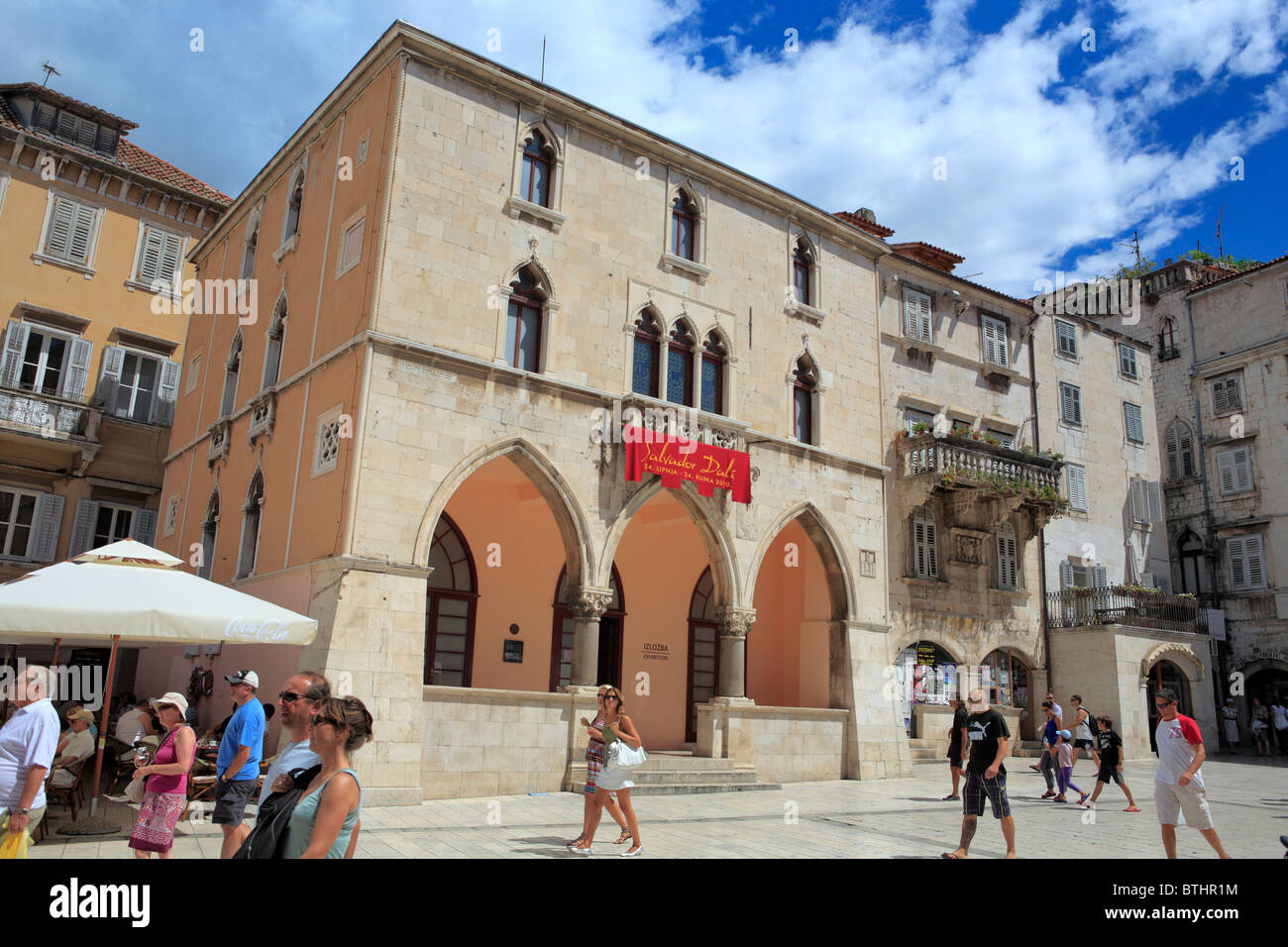 Medieval city, Split, Split-Dalmatia county, Croatia Stock Photo - Alamy