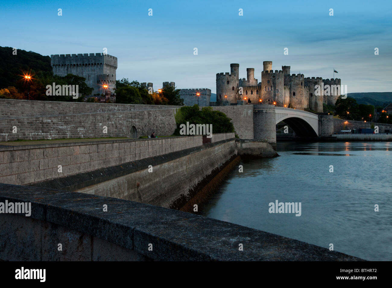 Conwy Castle,Snowdonia,North Wales Stock Photo - Alamy