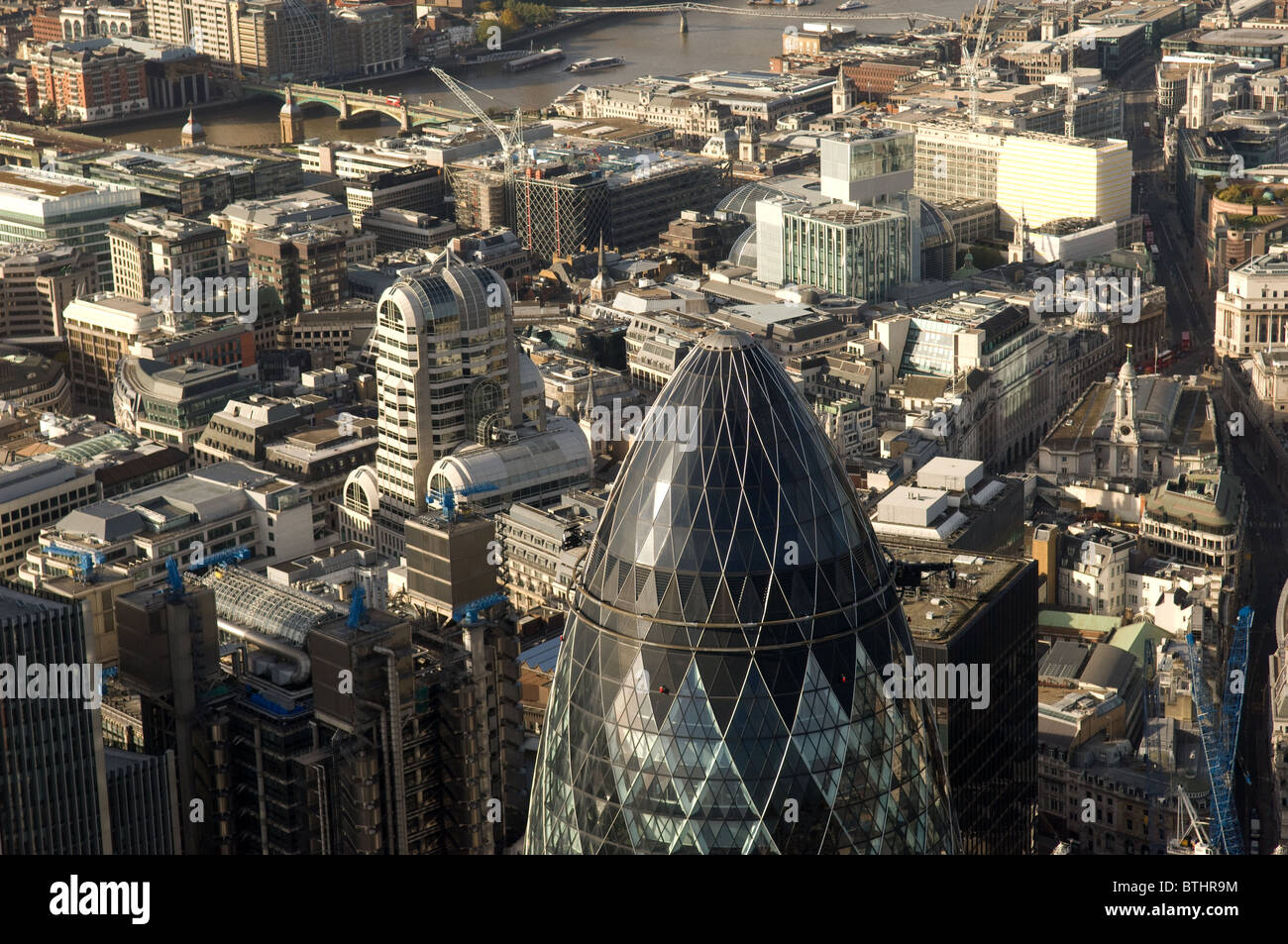 The 'Gerkin' in the City of London Stock Photo - Alamy