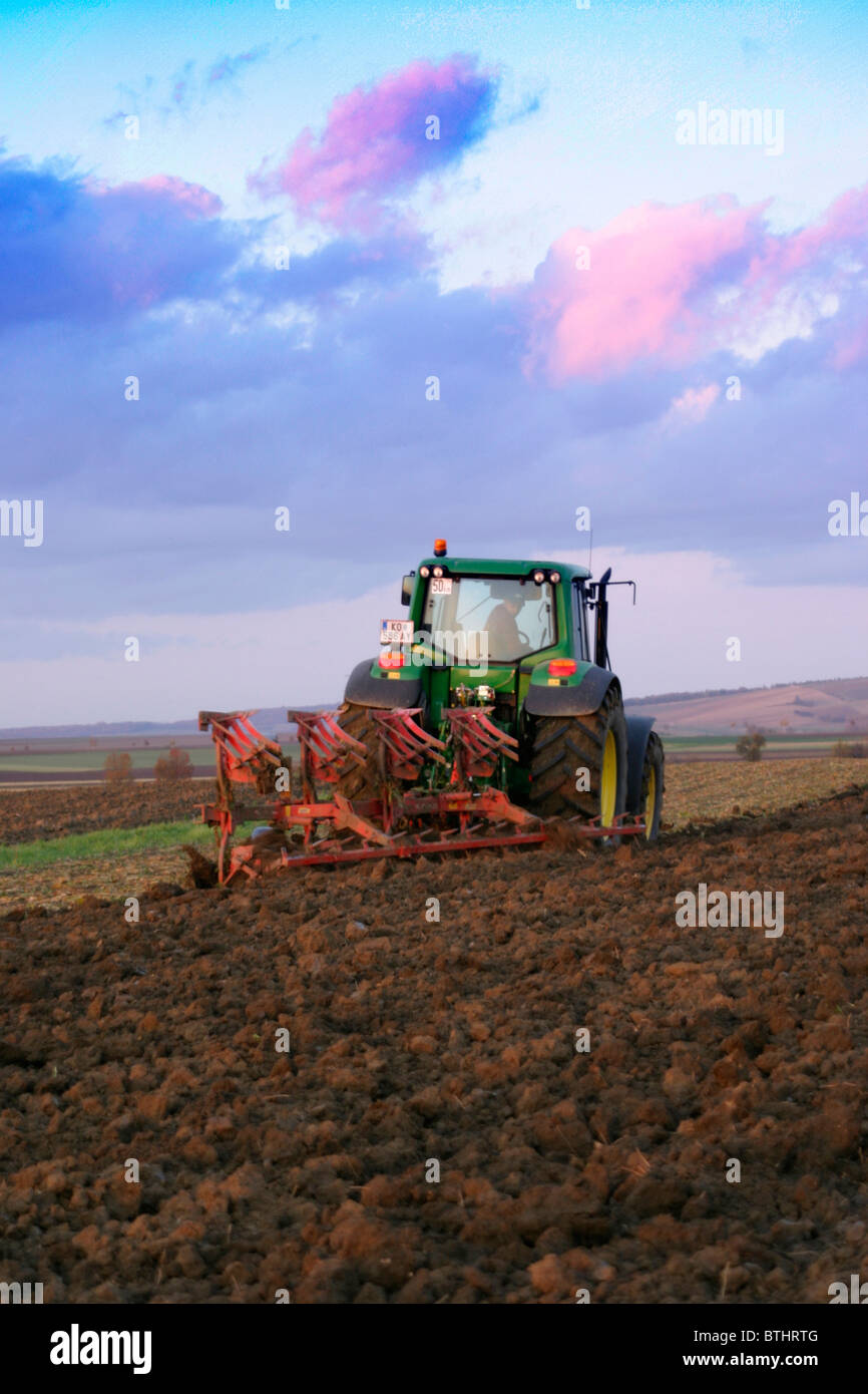 Farmer at fieldwork hi-res stock photography and images - Alamy
