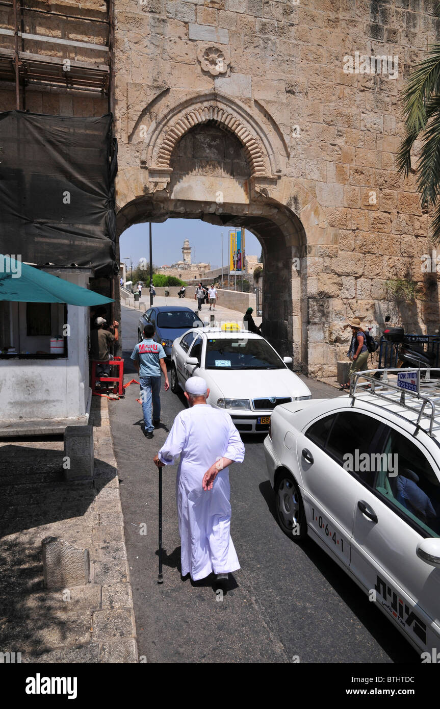 Israel, Jerusalem, Old City The Dung Gate (also known as Sha'ar Ha ...