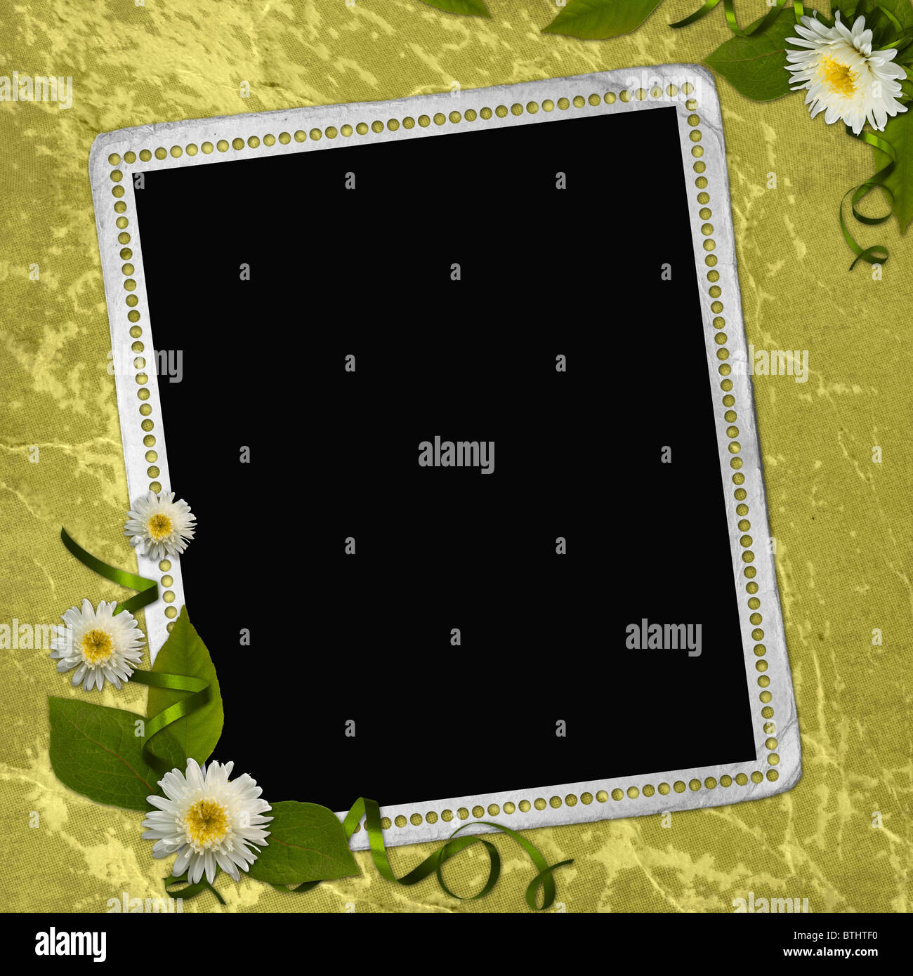 Framework for invitation or congratulation Stock Photo - Alamy