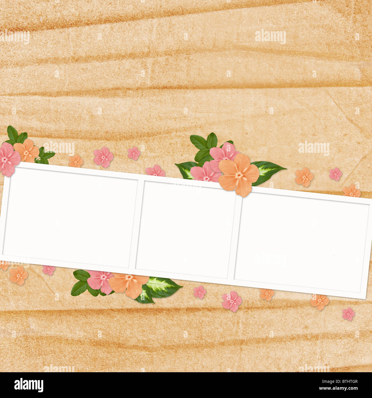 Framework for invitation or congratulation Stock Photo - Alamy