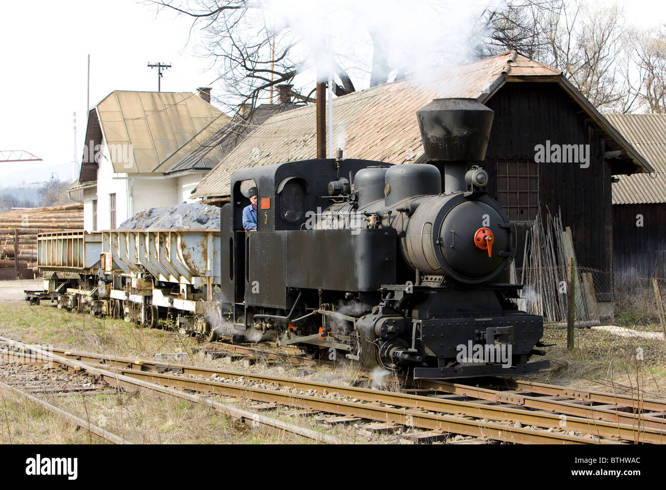 last day of service of CKD steam locomotive n. 5 (1.4.2008 ...