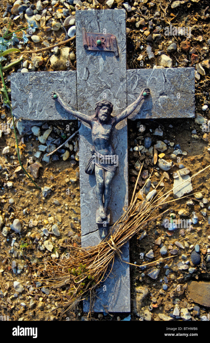 An example of the amazing range of simple crucifix designs Stock Photo ...