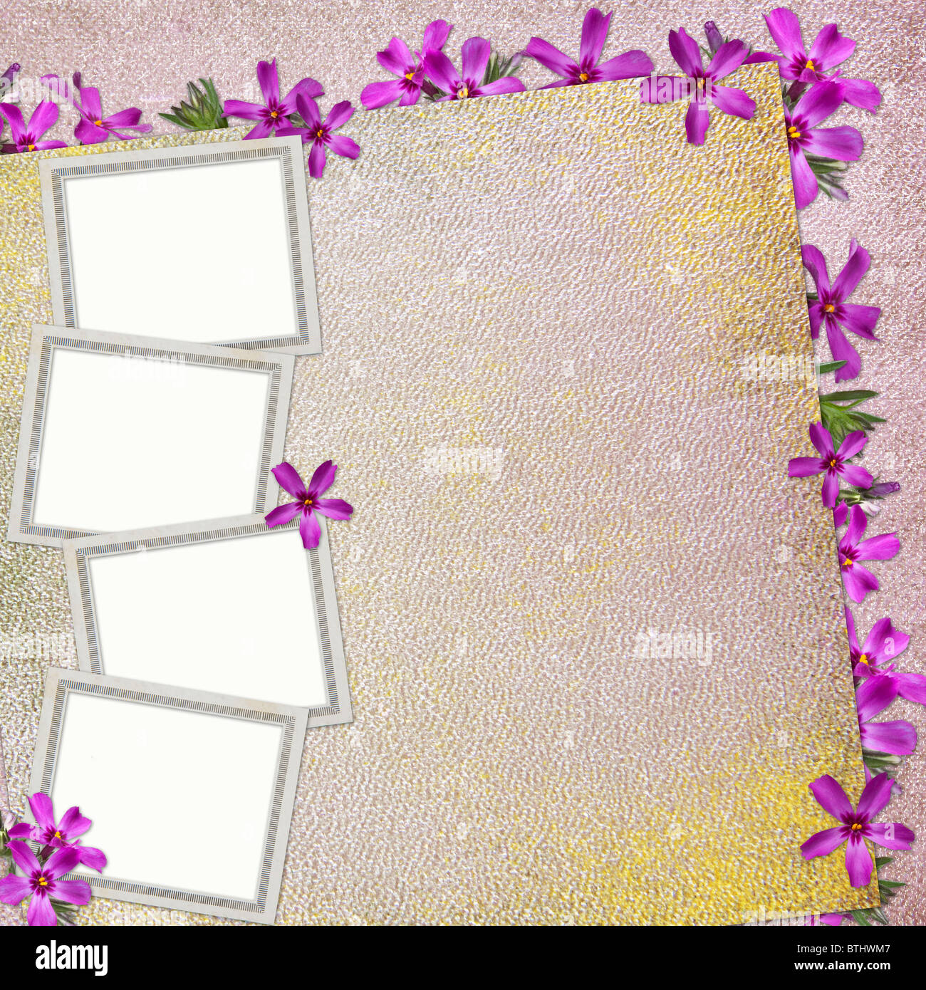 Background with frames Stock Photo - Alamy