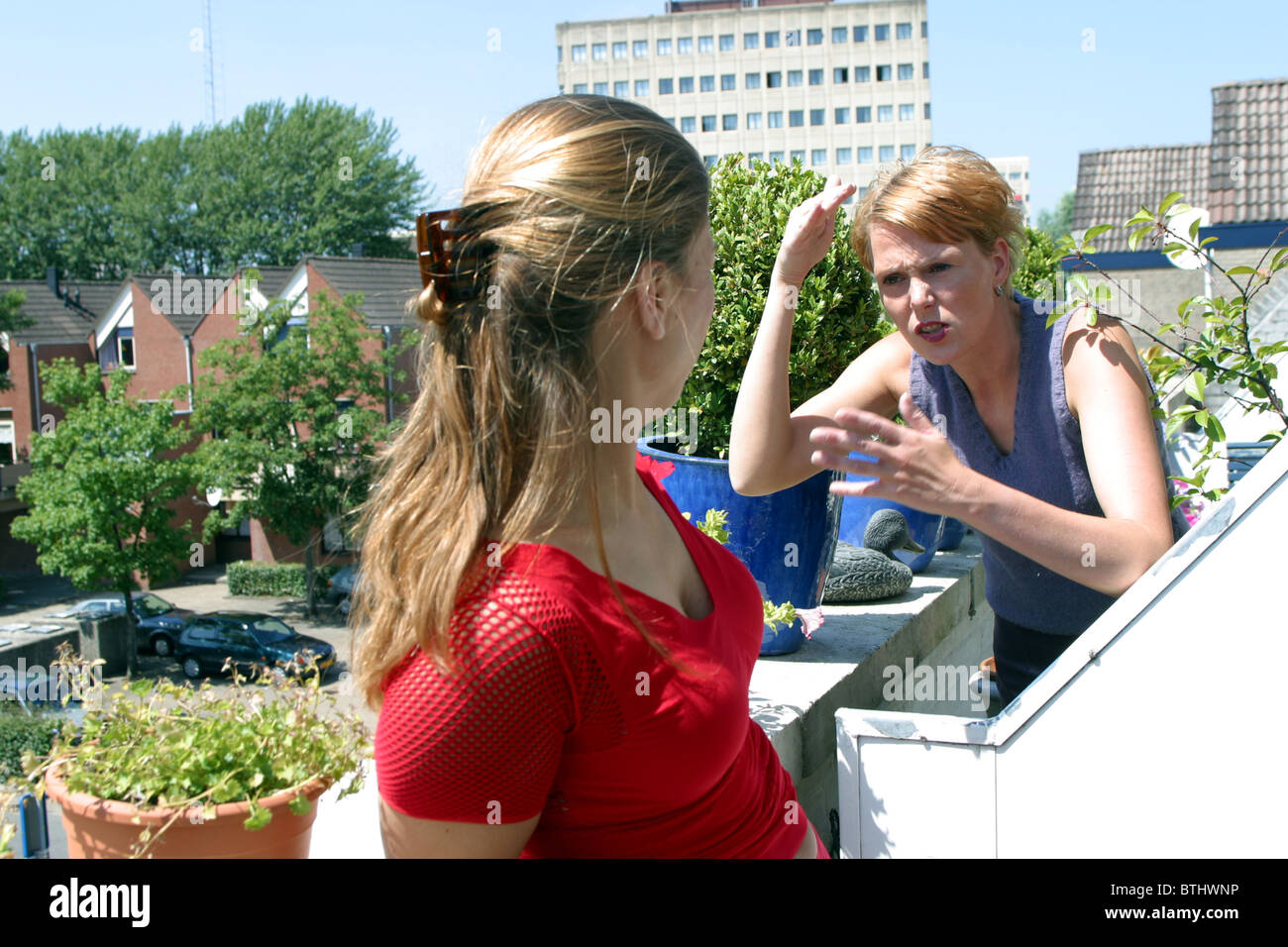 Neighbor Dispute High Resolution Stock Photography and Images - Alamy