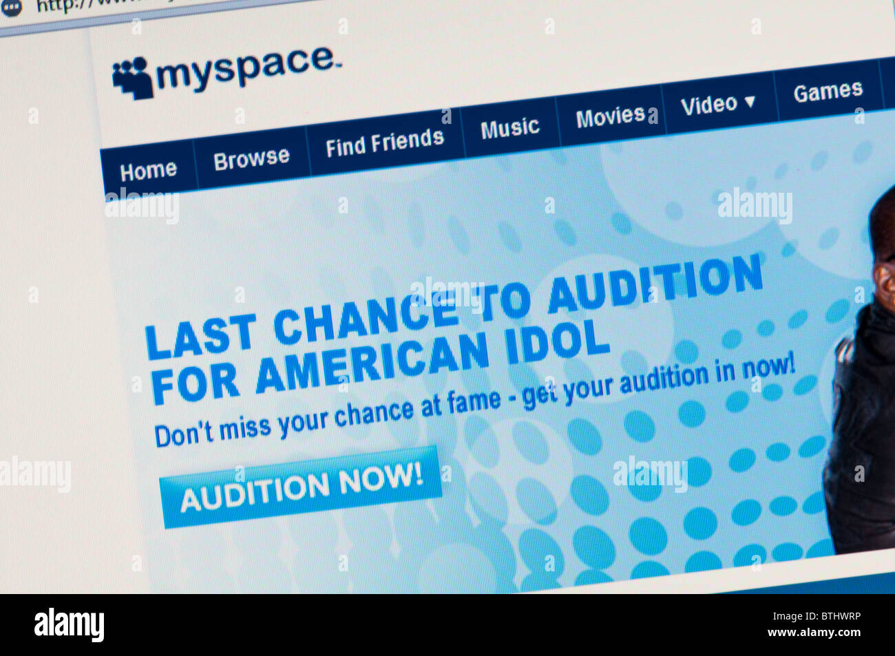 Myspace hi-res stock photography and images - Alamy