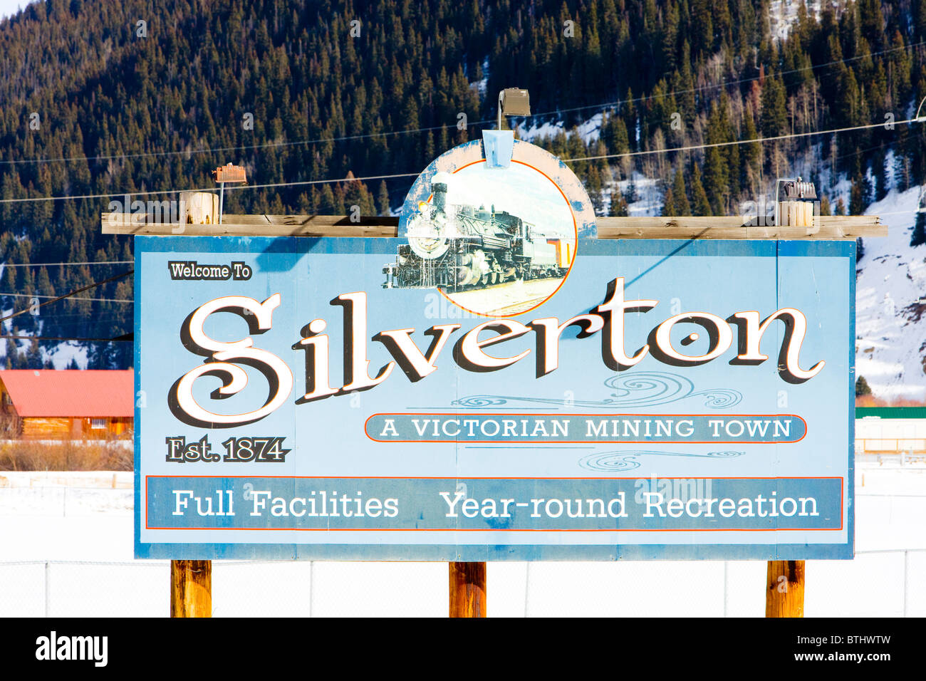 Silverton, Colorado, USA Stock Photo - Alamy