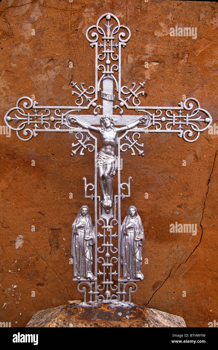 An example of the amazing range of simple crucifix designs Stock Photo ...