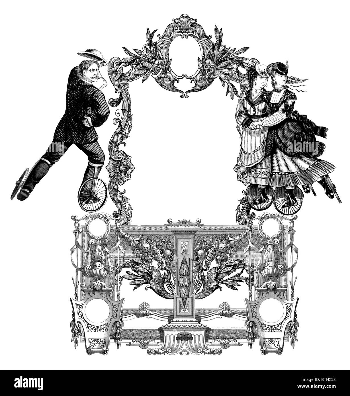 Victorian acrobat Black and White Stock Photos & Images - Alamy