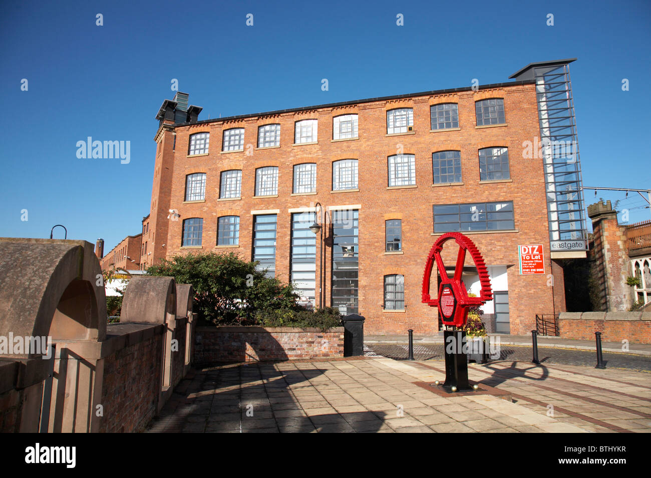Eastgate building in Castlefield Manchester UK Stock Photo - Alamy