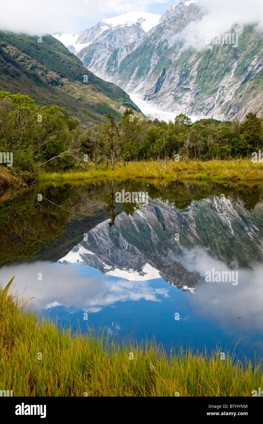 Franz Joseph Glacier,Peters Pool,Reflections of the Glacier,Douglas ...