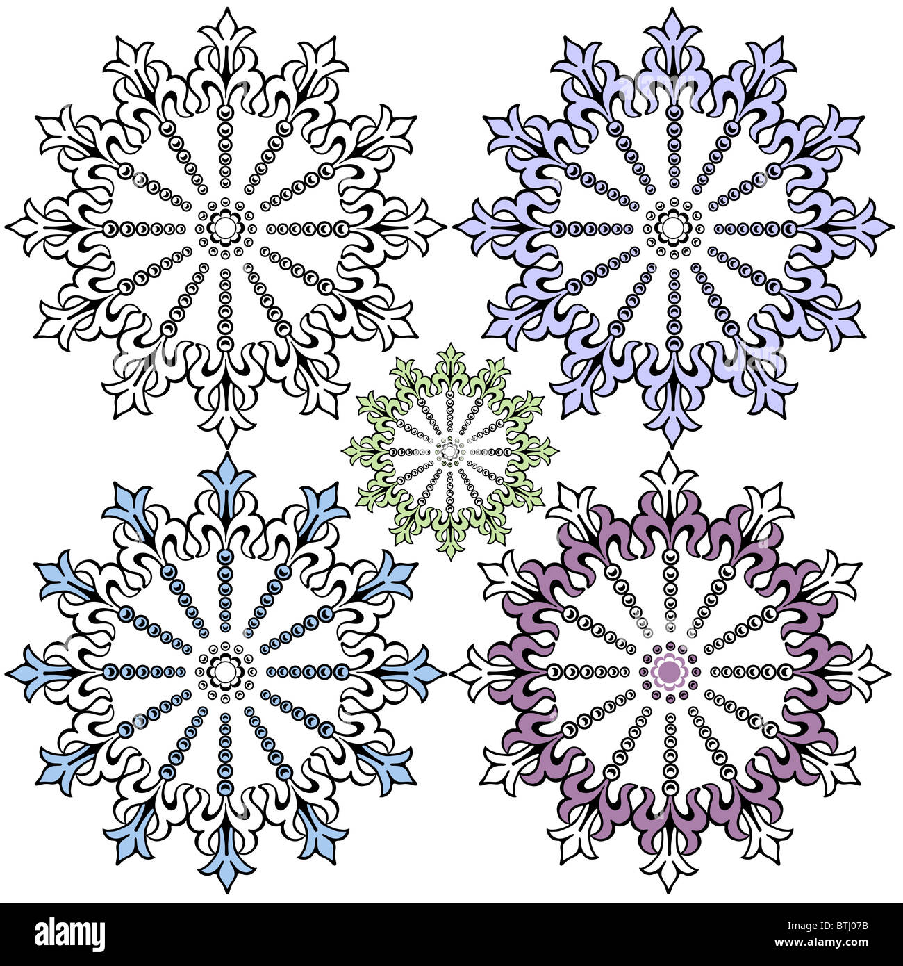 Tracery design Cut Out Stock Images & Pictures - Alamy