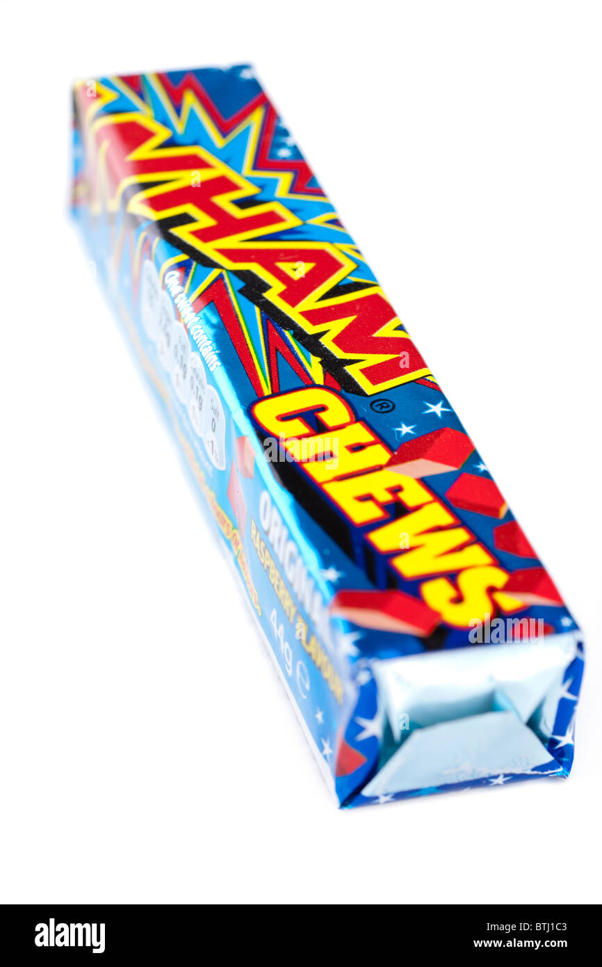Packet of Wham chewy sweets Stock Photo - Alamy