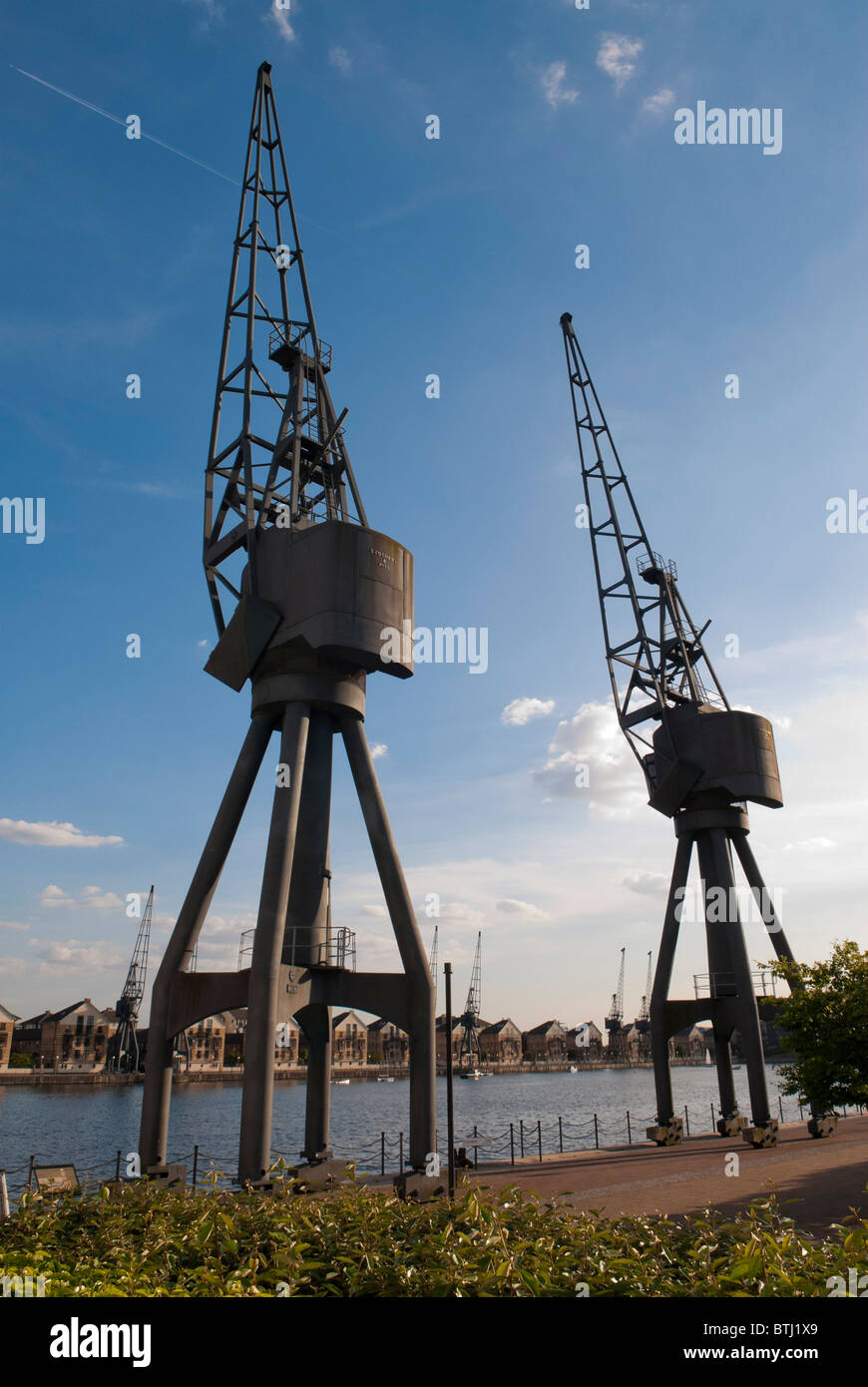 Royal Victoria Dock, Docklands, London, England, Britain - June 2010 ...