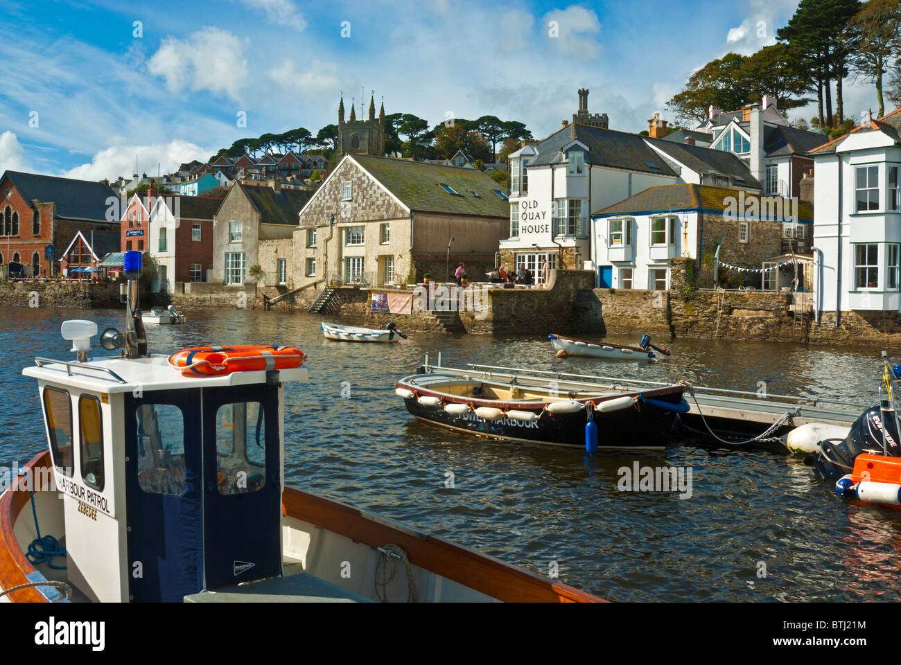 Fowey waterfront hi-res stock photography and images - Alamy