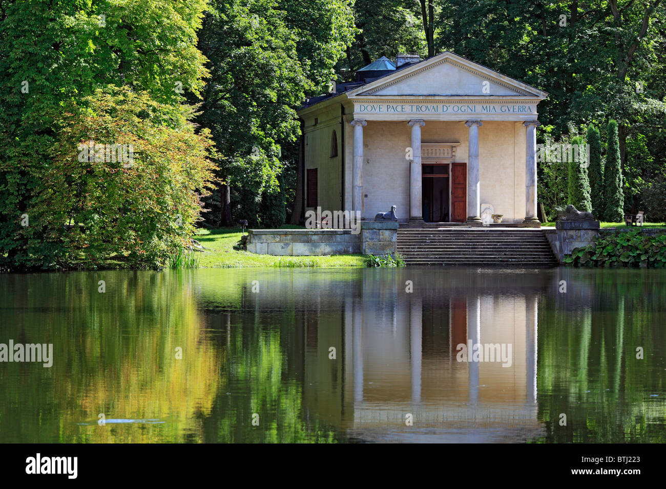 Arkadia park, Lowicz county, Lodz Voivodeship, Poland Stock Photo - Alamy