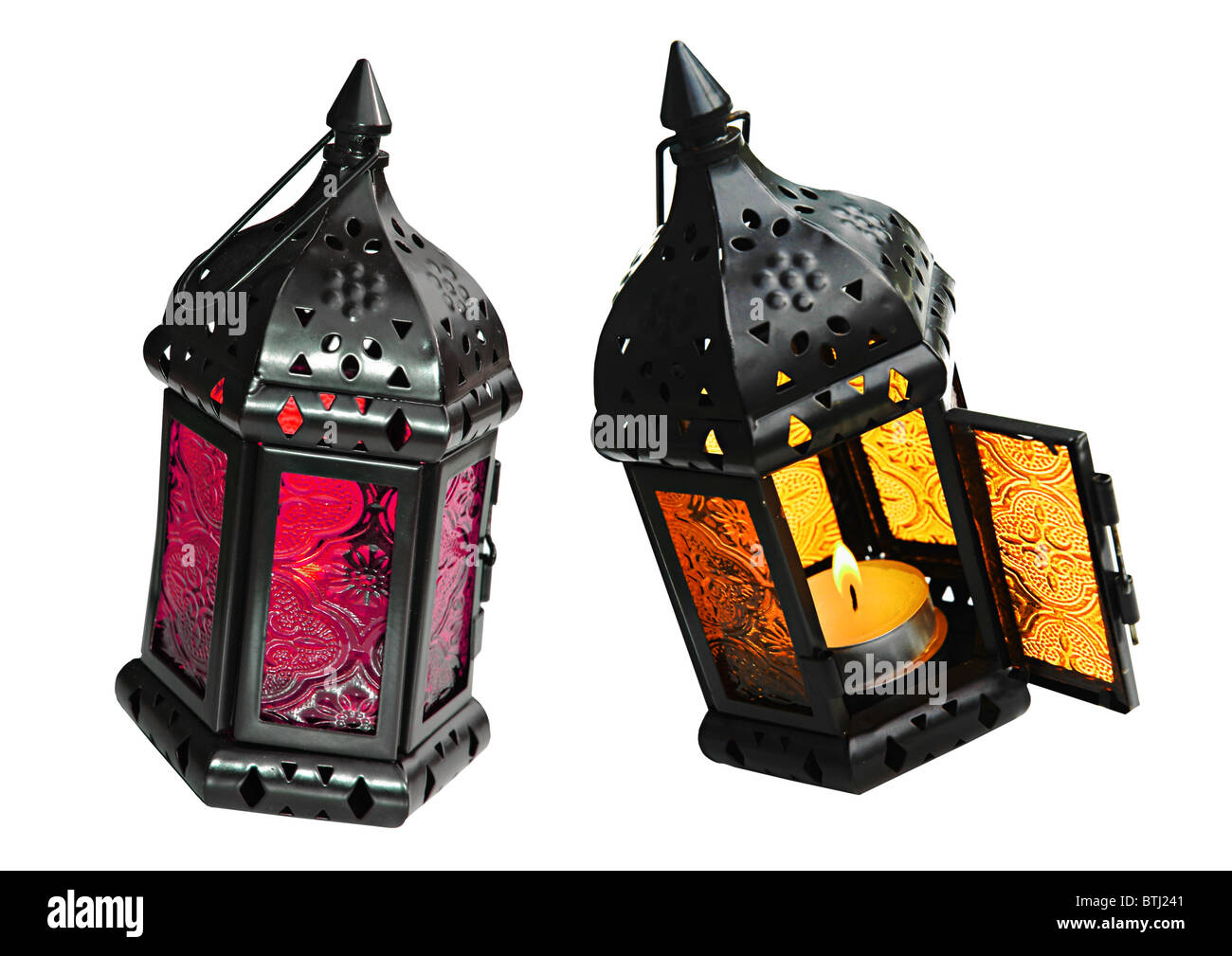 Decorative small lamps Stock Photo - Alamy