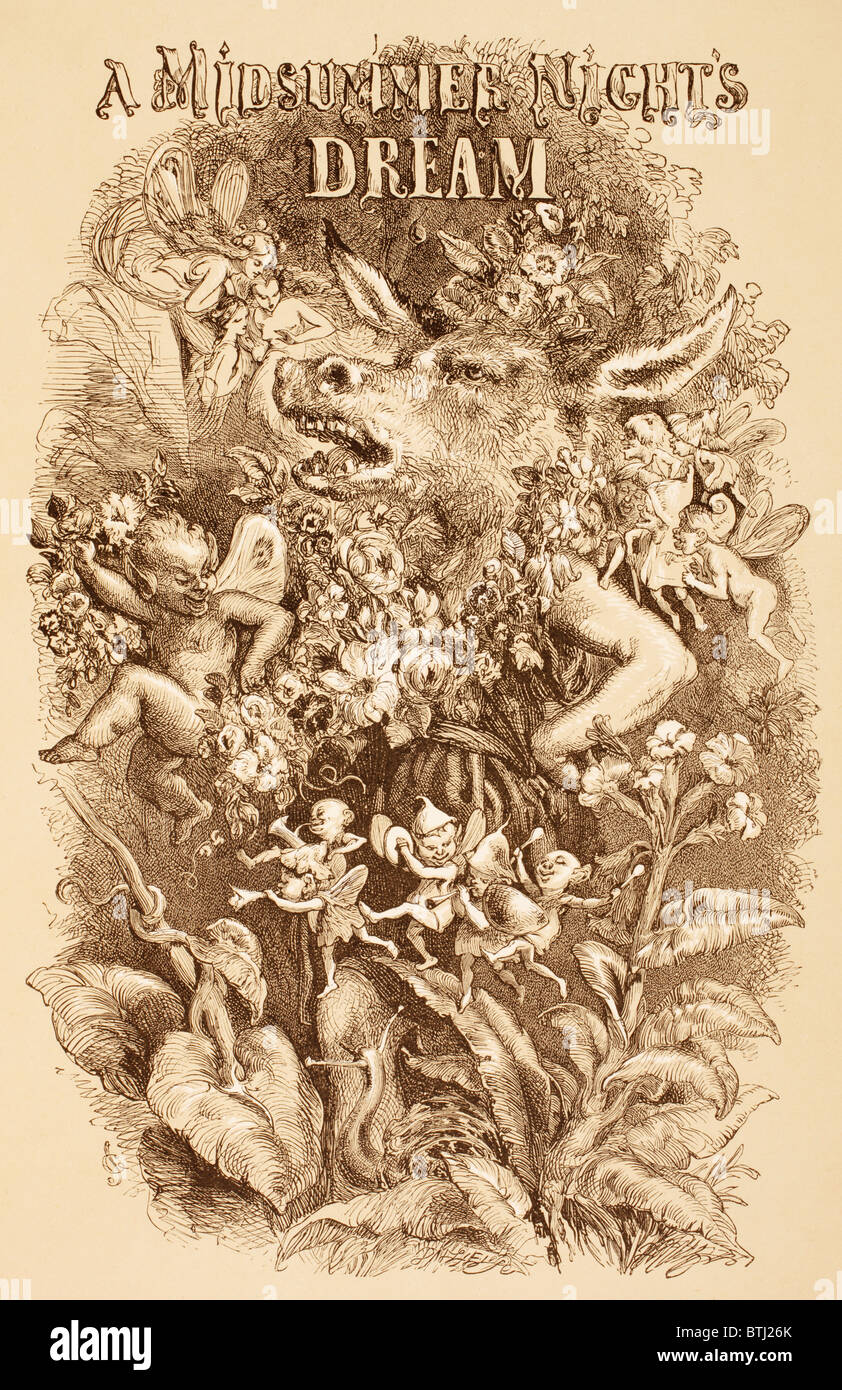 Midsummer night's dream shakespeare hi-res stock photography and images ...