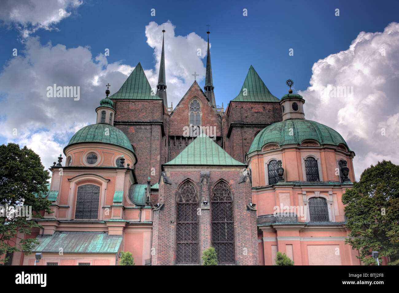 Cathedral of St. John the Baptist, Ostrow Tumski, Wroclaw, Lower ...
