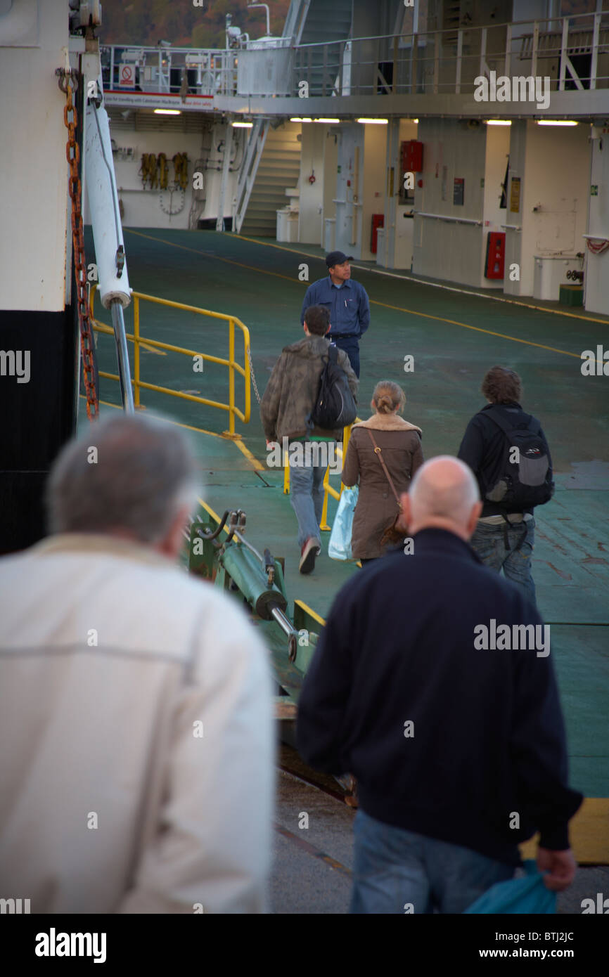 Caledonian MacBrayne ferry port between Largs and the Isle of Cumbrae ...