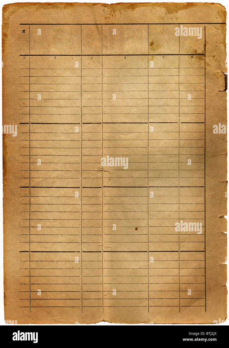 Ledger paper hi-res stock photography and images - Alamy