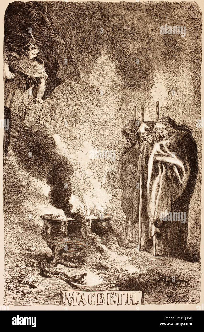 Macbeth Witches Cauldron