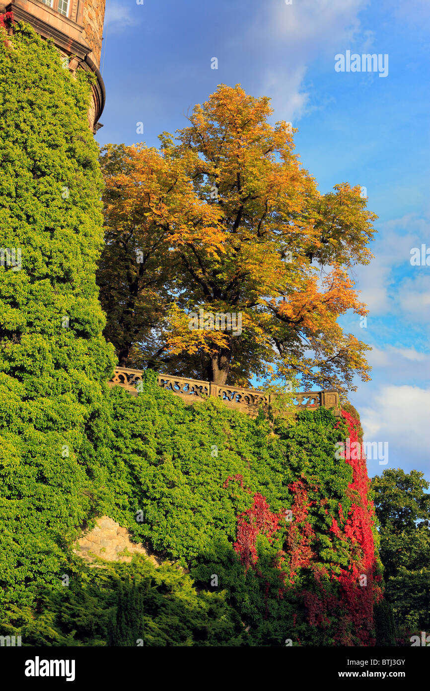 Ksiaz (Schloss Furstenstein) castle, Silesia, Poland Stock Photo - Alamy