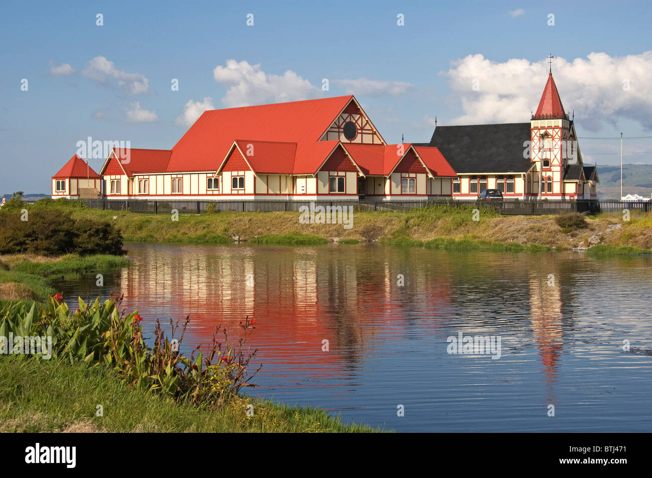 Ohinemutu church of st faith hi-res stock photography and images - Alamy