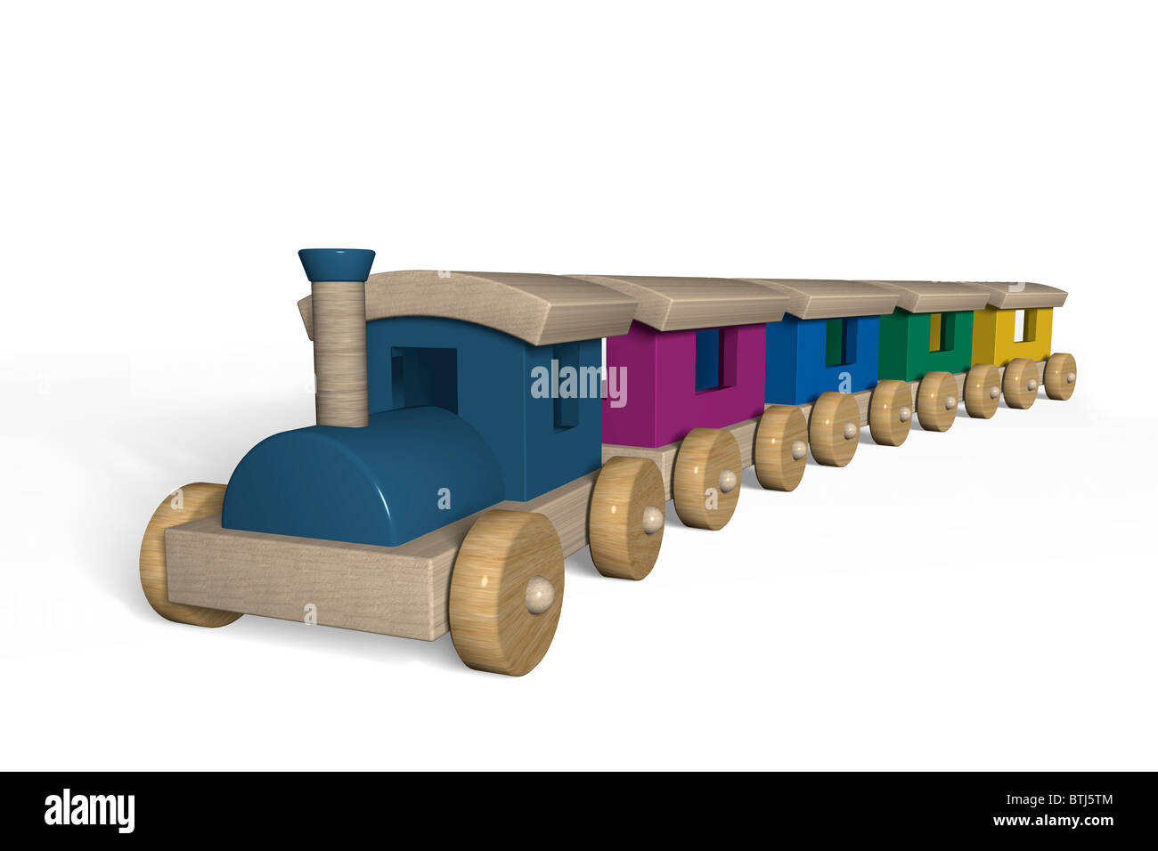 Playing toy railway hi-res stock photography and images - Alamy