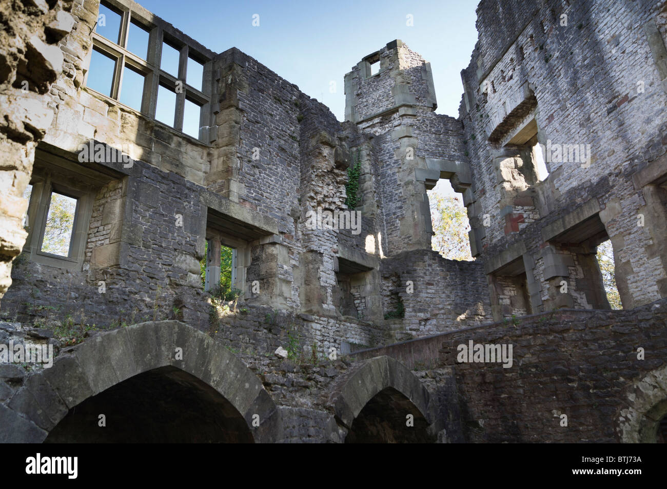 Dudley Castle West Midlands UK - historic ruined castle and house with ...