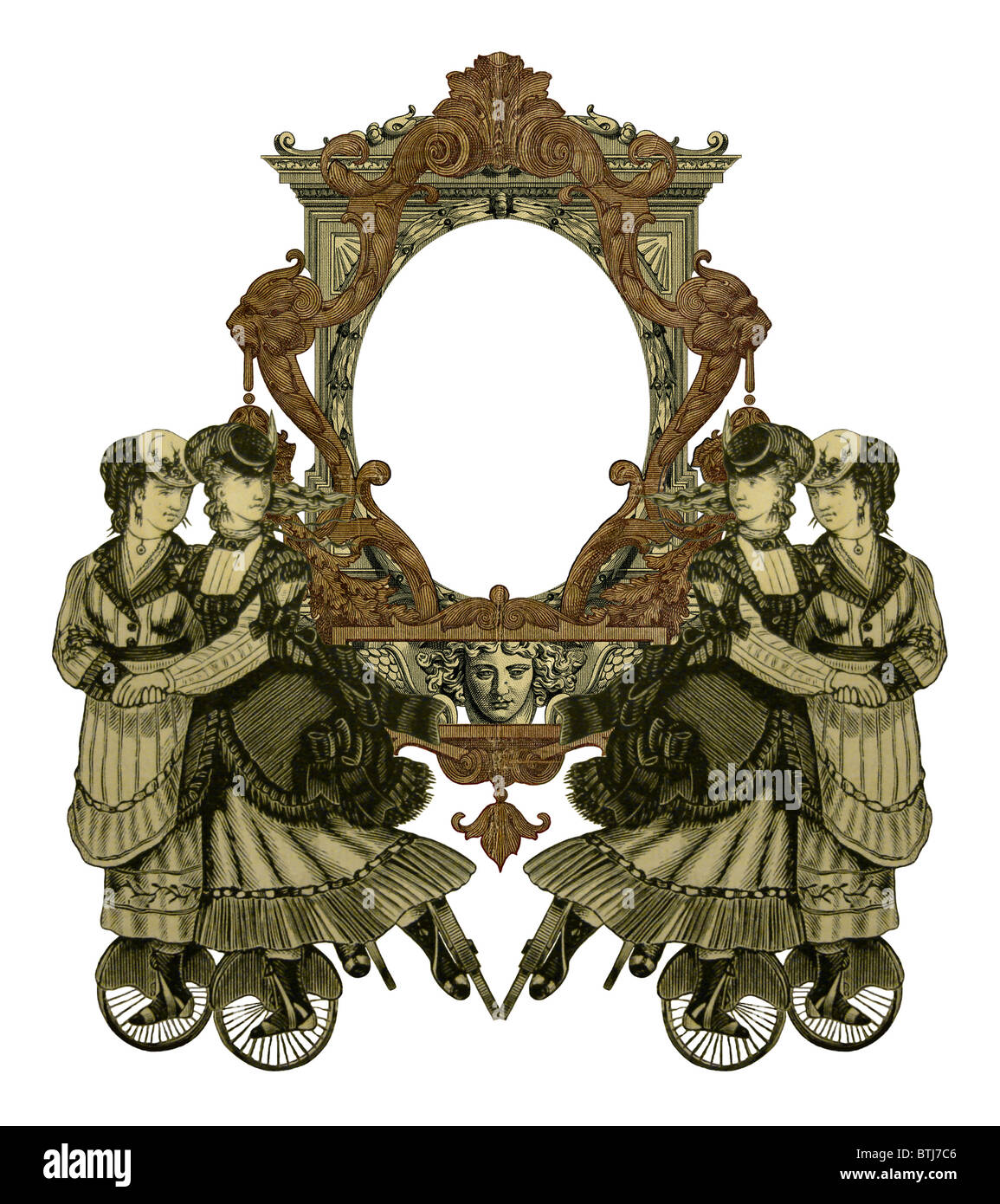 Victorian acrobat Cut Out Stock Images & Pictures - Alamy