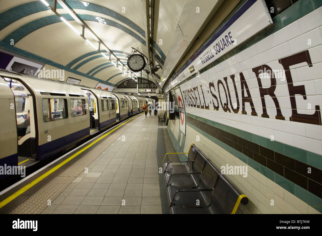Russell Square Tube Station, London, England, United Kingdom Stock ...