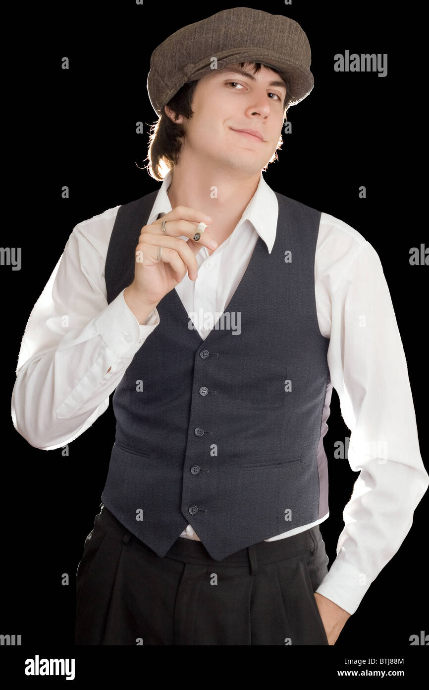 Handsome smiling man clean shaven hi-res stock photography and images ...