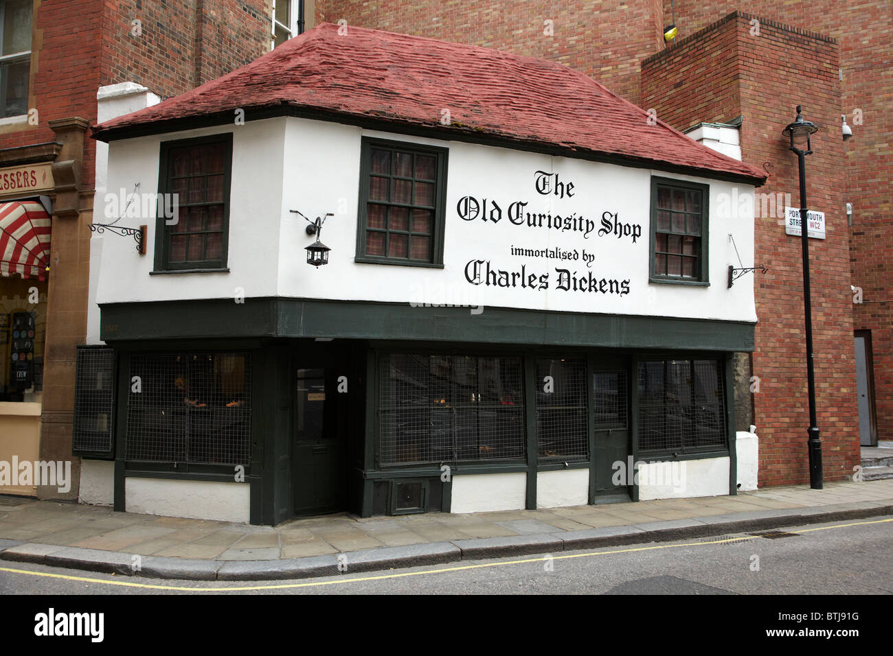 The Old Curiosity Shop, London, England, United Kingdom Stock Photo - Alamy