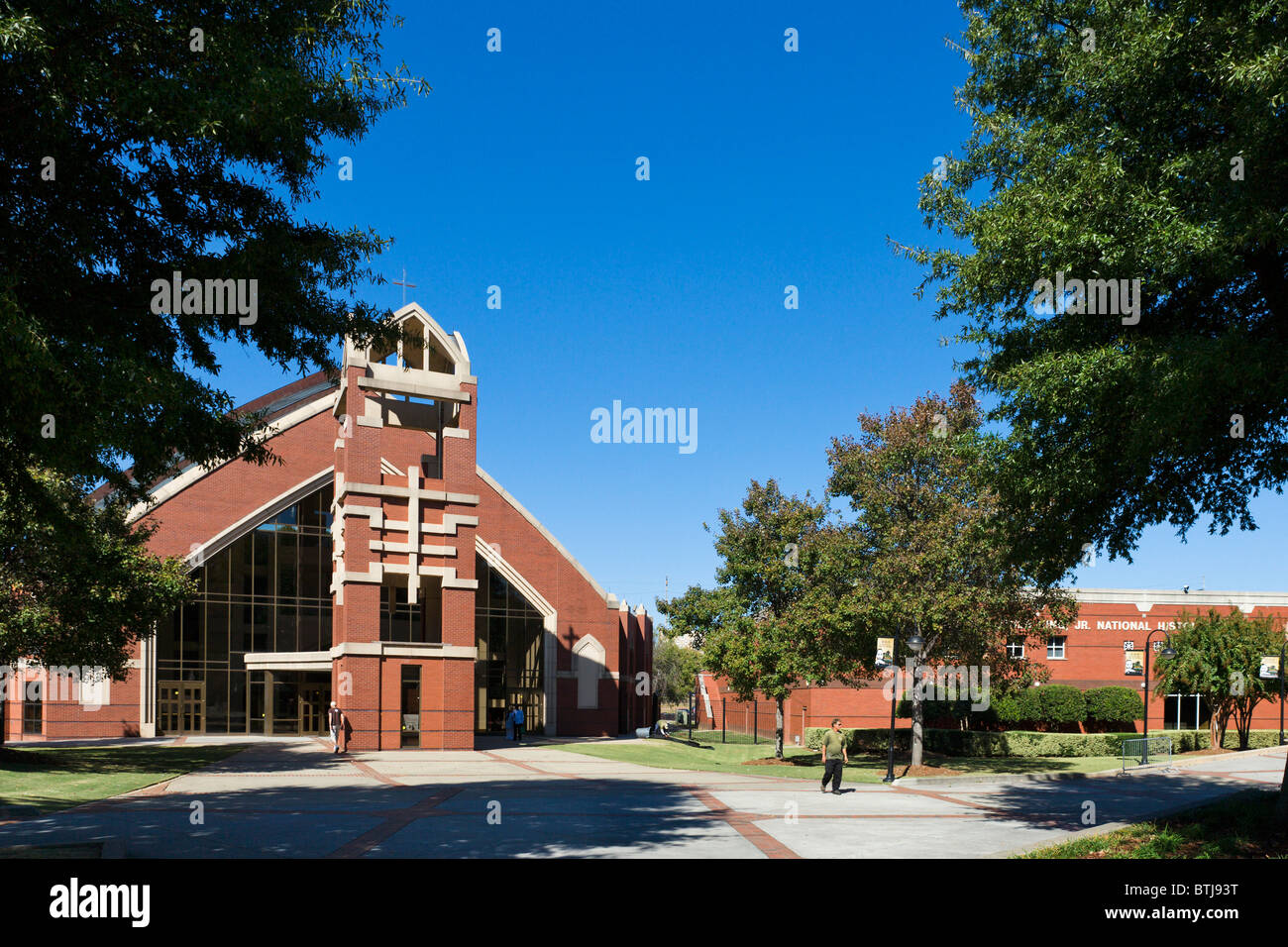 Entrance to the Martin Luther King Jnr National Historic Site with new ...