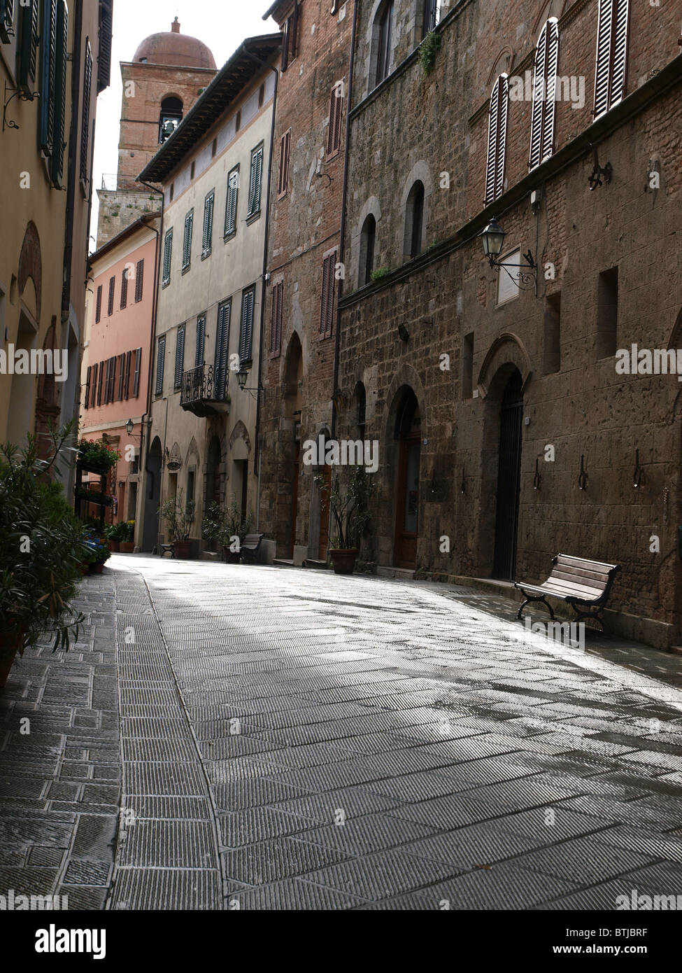Chiusi - one of the most ancient Etruscan towns in Tuscany, Italy Stock ...
