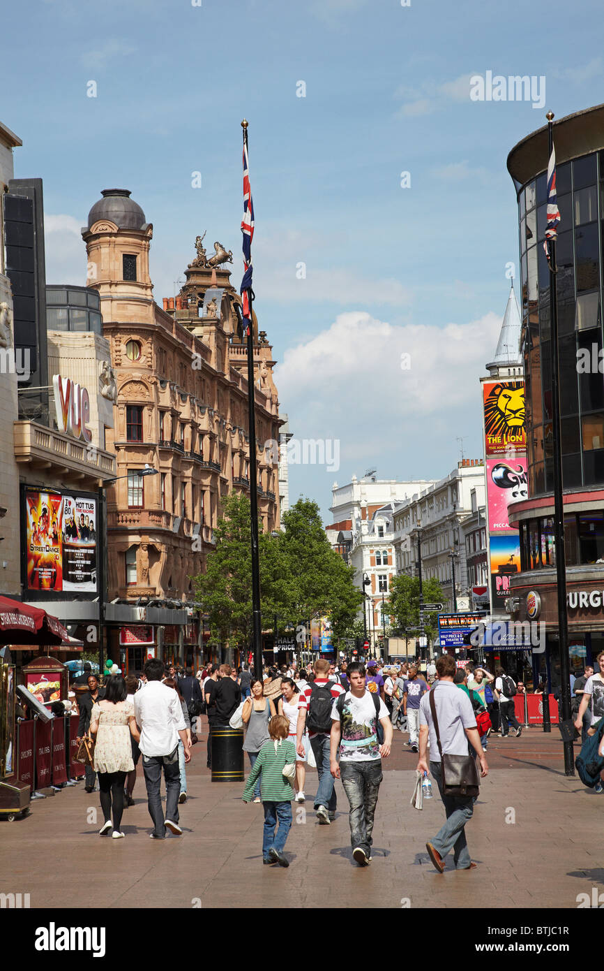 Leicester square london england hi-res stock photography and images - Alamy