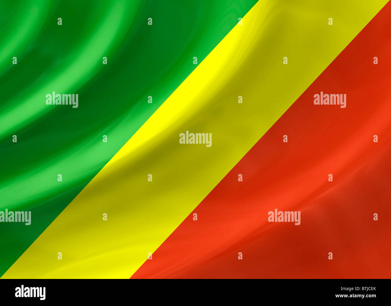 Flag congo brazzaville hi-res stock photography and images - Alamy