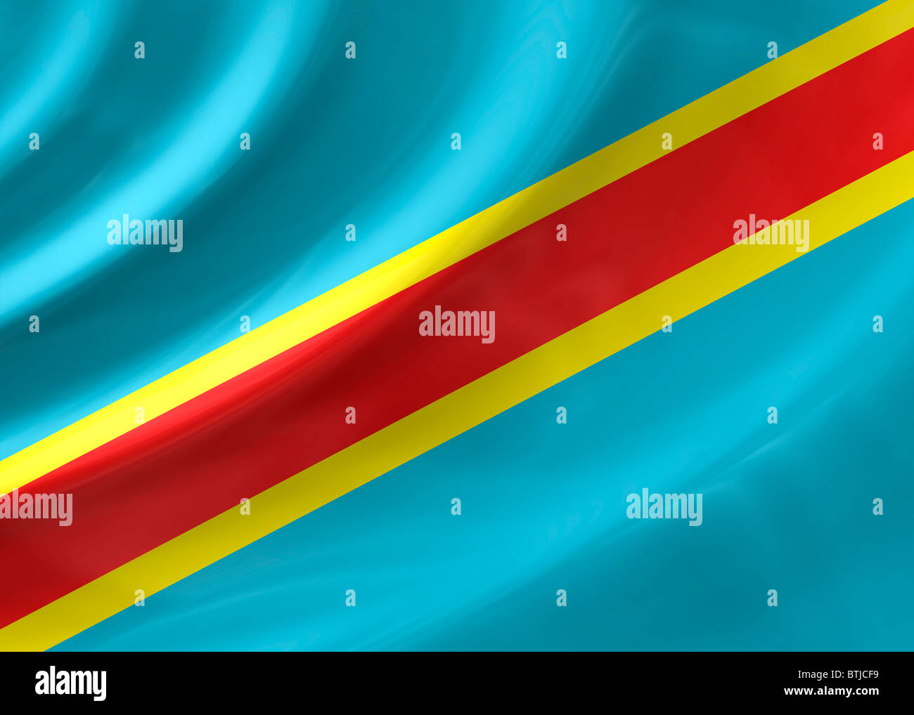 Congo congo flag hi-res stock photography and images - Alamy