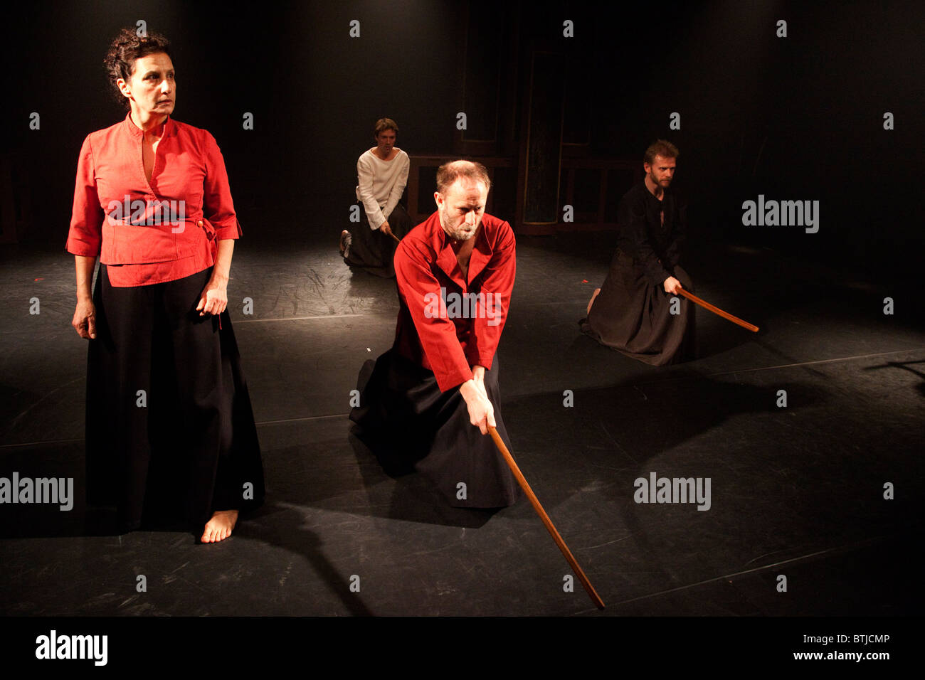Macbeth performed by Polish company "Song of the Goat Theatre" at the ...